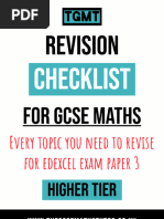 Key Topics Edexcel Higher Paper 3 | PDF | Qualifications | Student ...