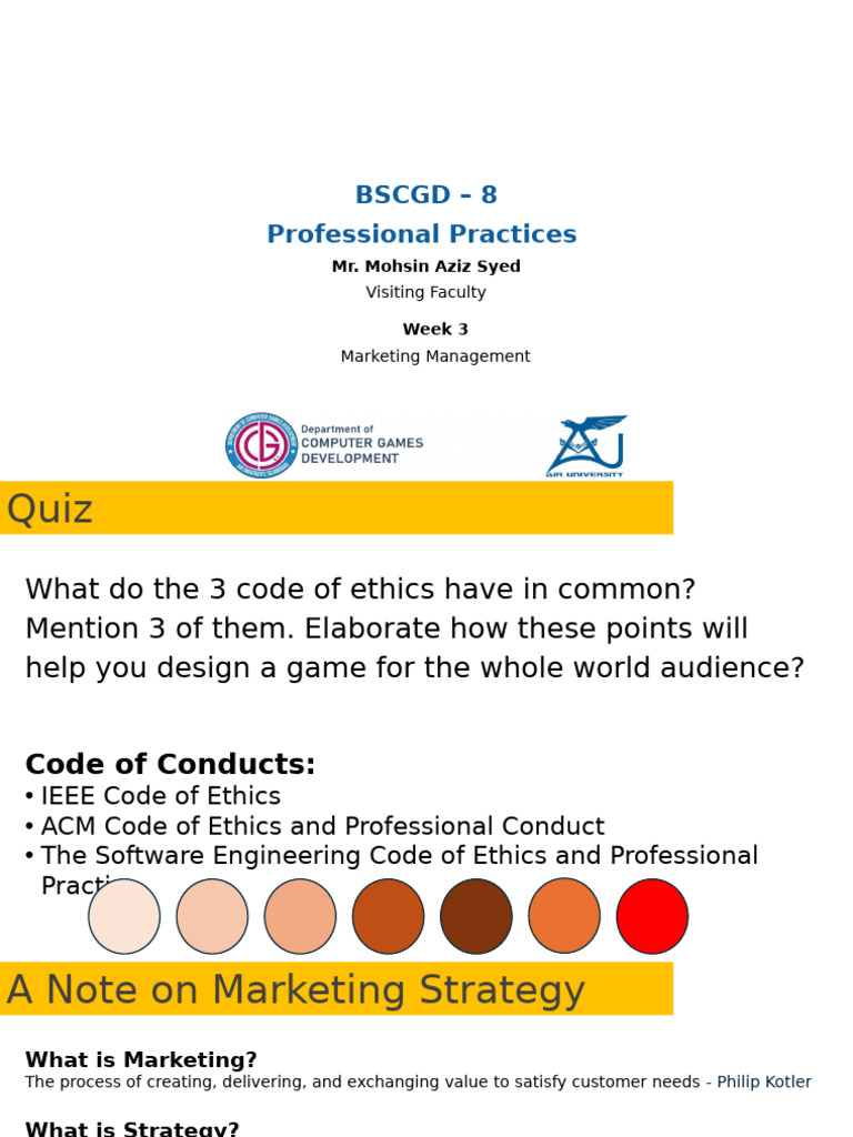 Week 3 - Class 5 & 6-27-28 Feb | PDF | Marketing | Pricing