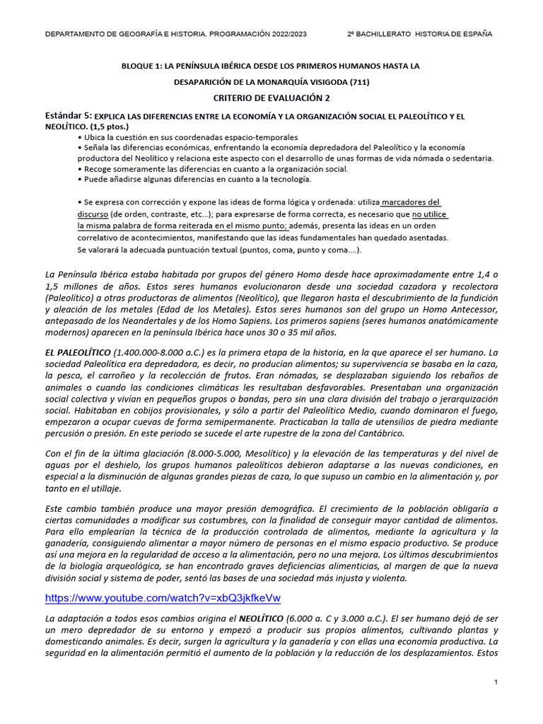 Historia de España 2º Bach (5) | PDF | imperio Romano | Al Andalus