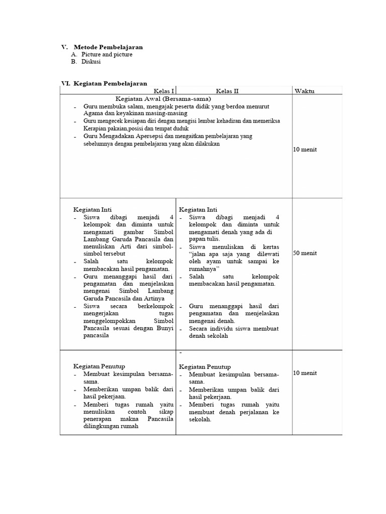 Tt1 PKR (RPP Kelas Rendah Dan Tinggi - Ina Bella Dewi Agusti - 858924098-1 | PDF