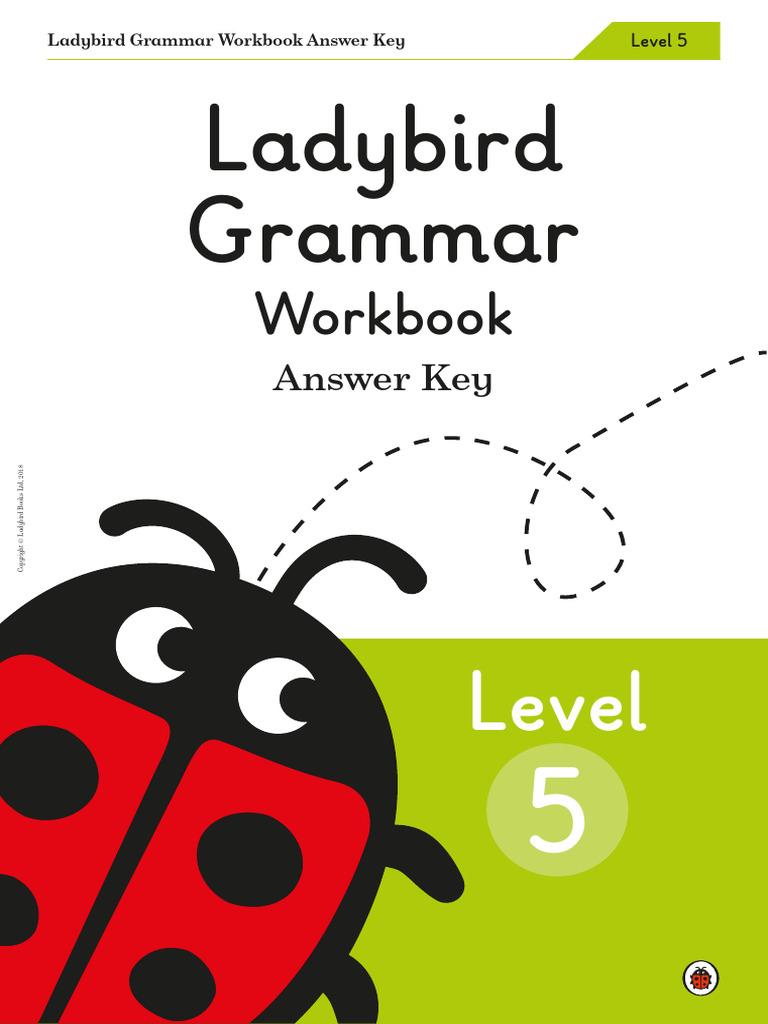 Level 5 Grammar Workbook Answer Key | PDF