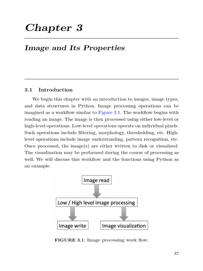 01 - Chapter 03 - Image Processing and Acquisition Using Python - Part1 | PDF | Vision | Recording