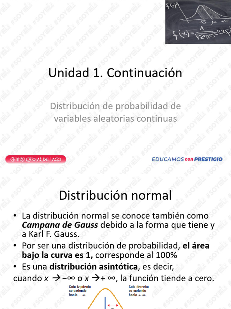 Distribución Normal y Probabilidades | PDF | Distribución normal ...