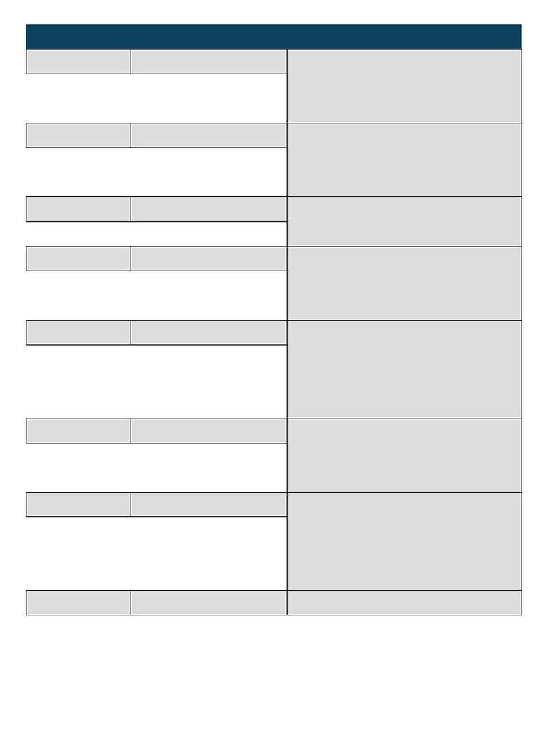 Family Dinner Event Rundown | PDF