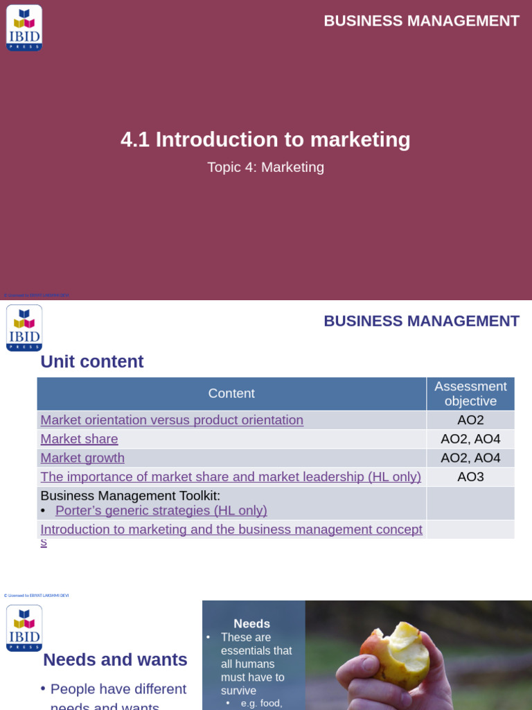 Unit 4 Marketing | PDF | Marketing | Market Segmentation