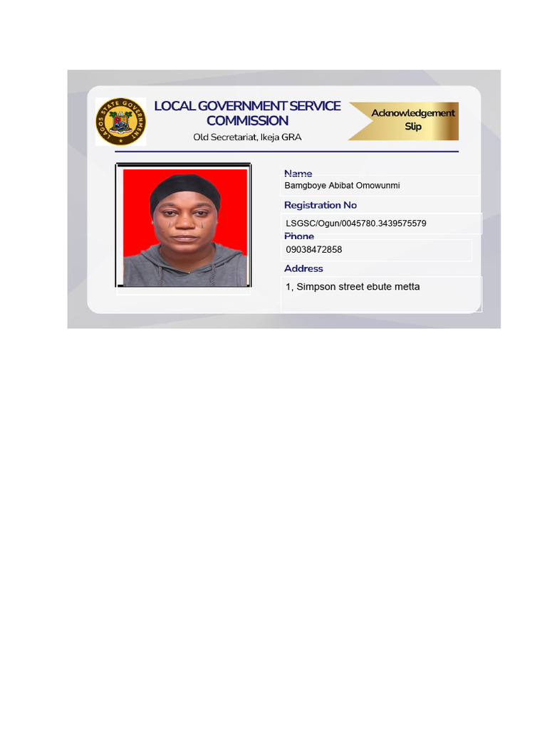 Bamgboye Abibat Omowunmi | PDF