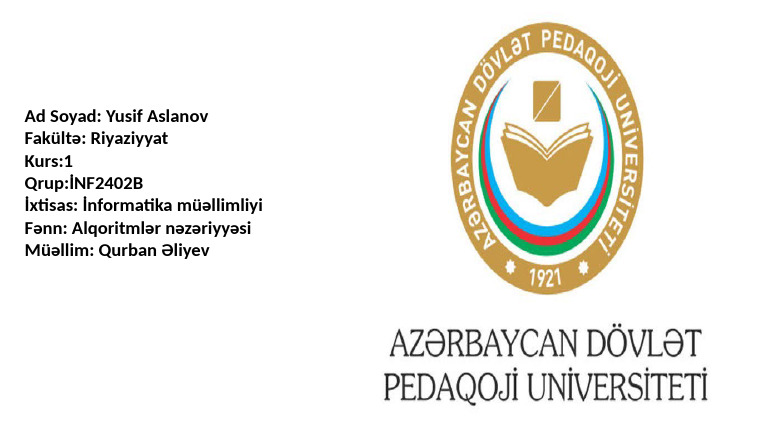 Riyazi Analiz | PDF