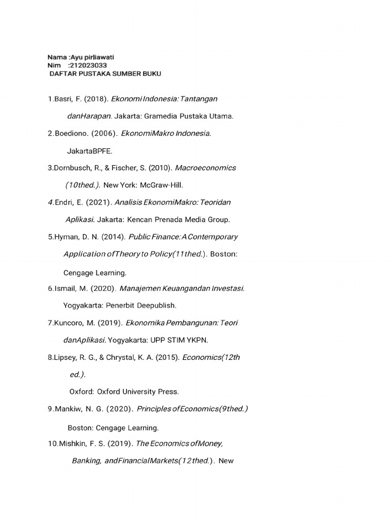Dapus 5 | PDF