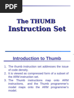 (Lecture-07) The Thumb Instruction Sets | PDF | Arm Architecture ...