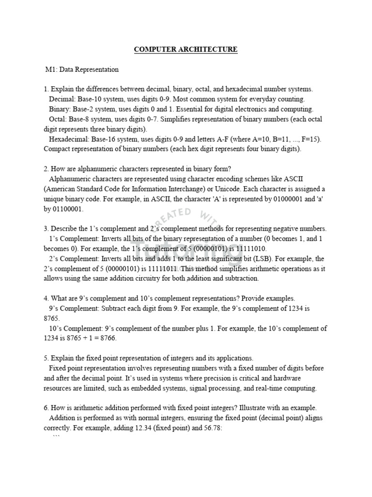 CompArchitecture Suggestion Semester | PDF | Computer Engineering | Mathematics