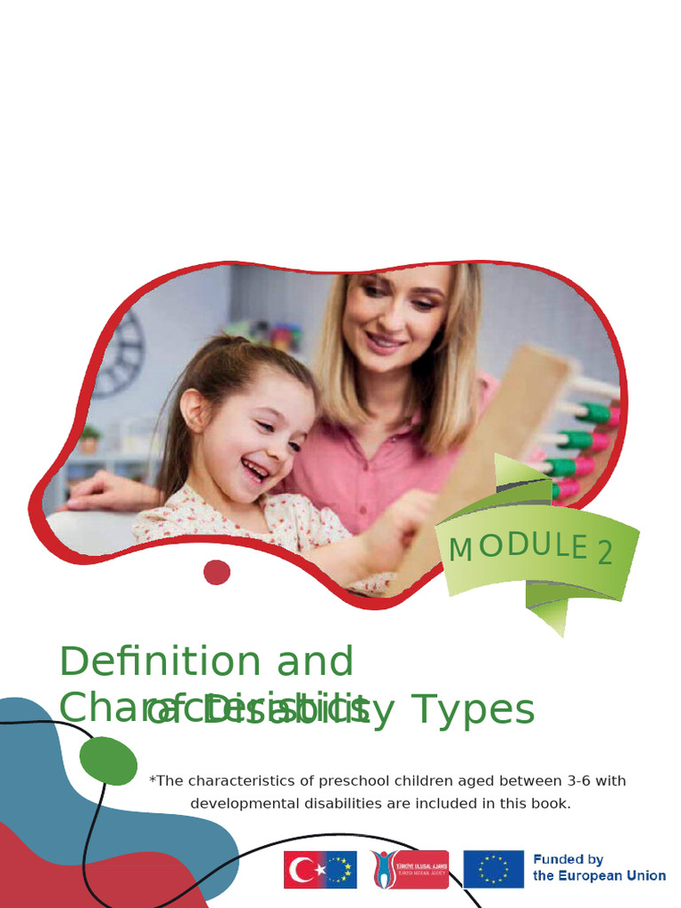 Module 2 Definition and Characteristic of Disability Types HVMCL | PDF ...