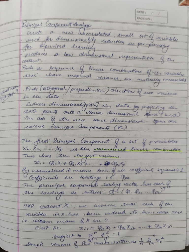 Pca + Fa + Cart | PDF