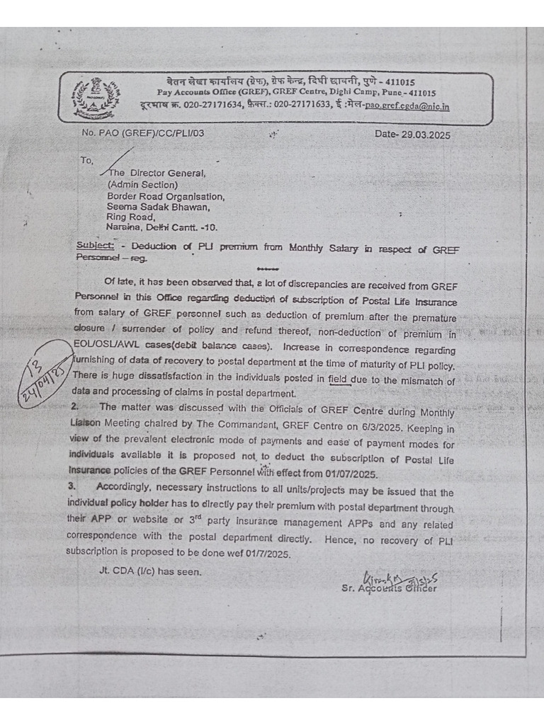 Recovery of PLI | PDF