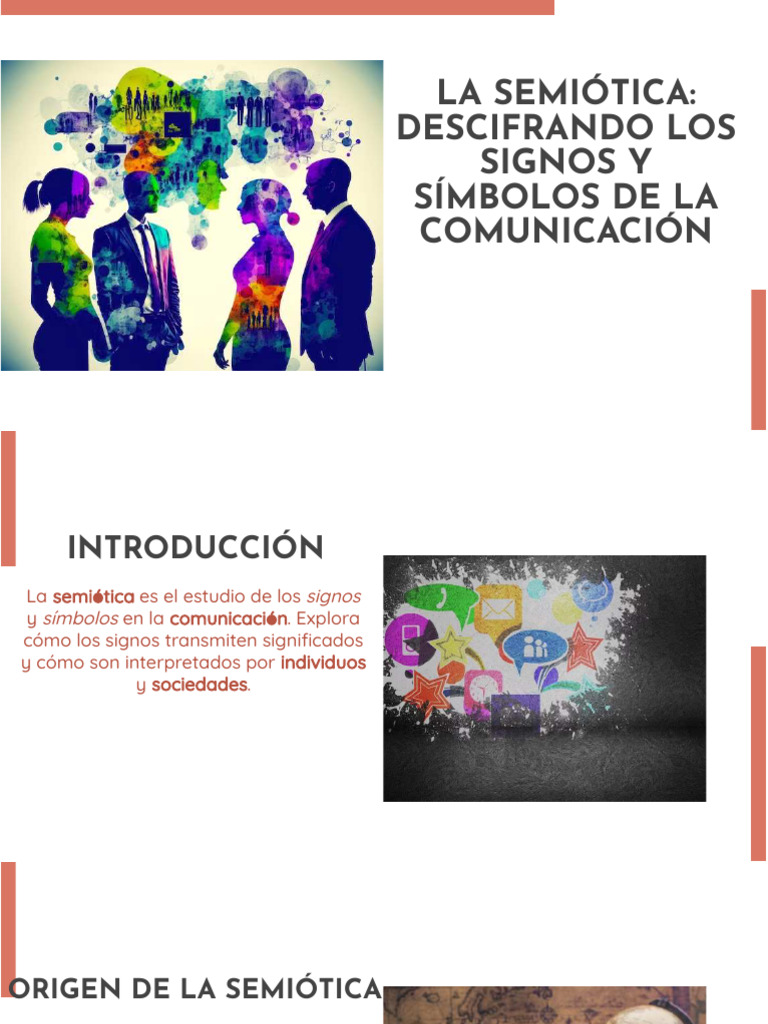 La Semiotica Descifrando Los Signos y Simbolos de La Comunicacion | PDF ...