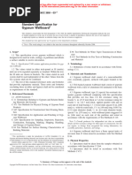 Astm C1396 C1396M 17 | PDF | Drywall | Plaster