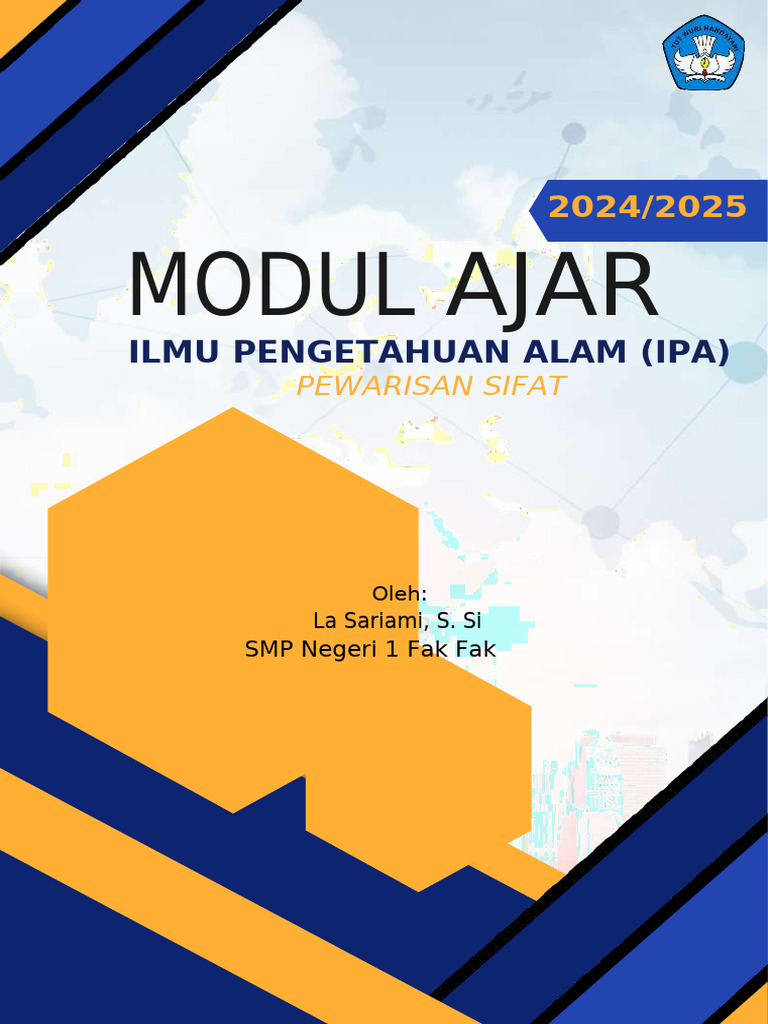 Modul Ajar IPA Pewarisan Sifat Kelas 9 | PDF