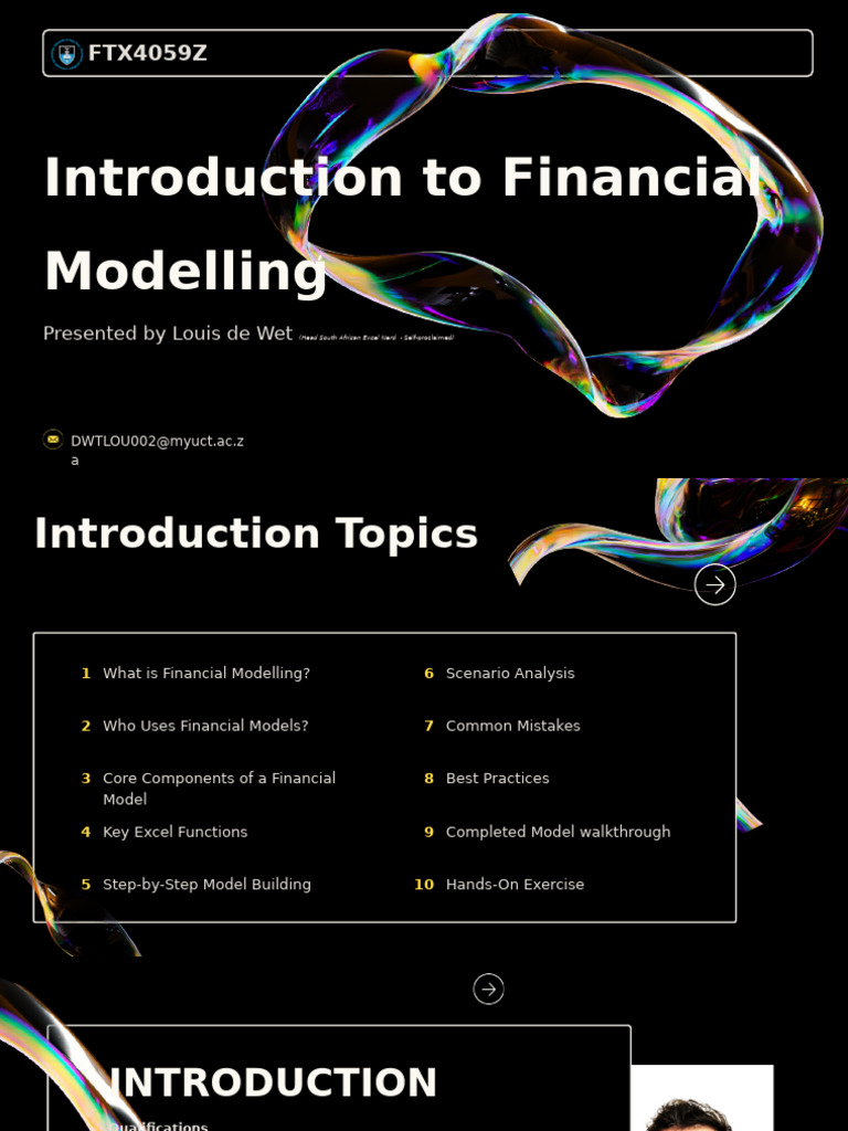 Financial Modeling Essentials in Excel | PDF | Forecasting | Valuation ...