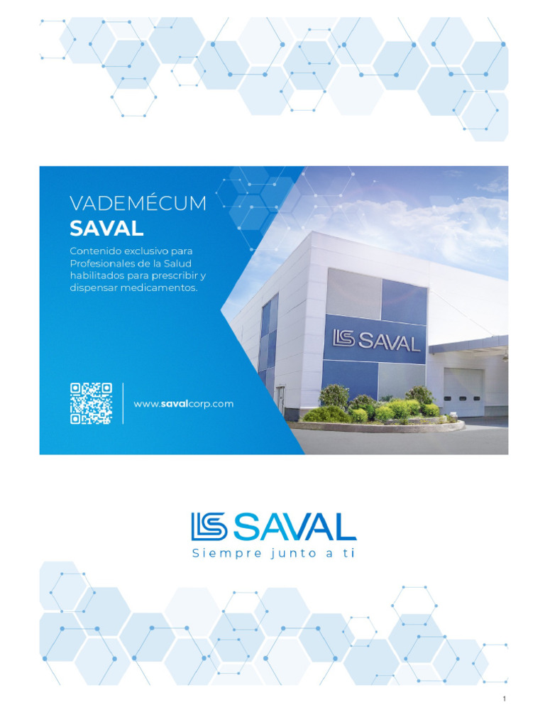Vademécum de Productos SAVAL 2025 | PDF | Trastorno depresivo mayor ...