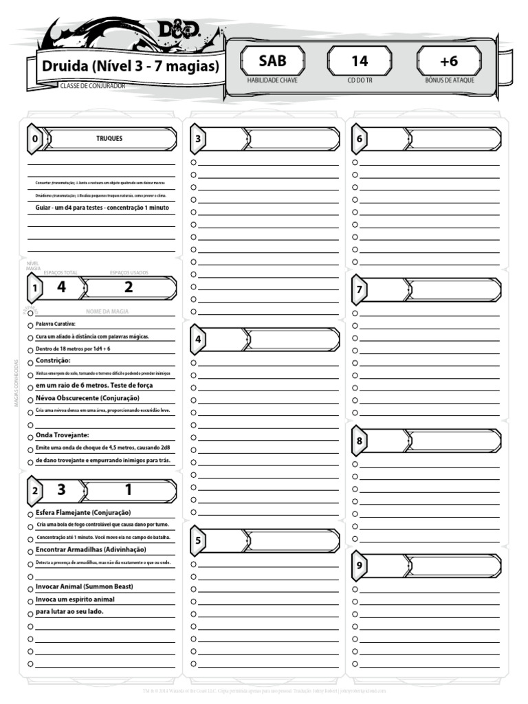Ficha Ded Nythera Delmirev LEVEL 4 FINAL-3 | PDF