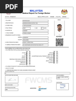 Full Medical Examination Form For Foreign Workers: Work Pass Division ...