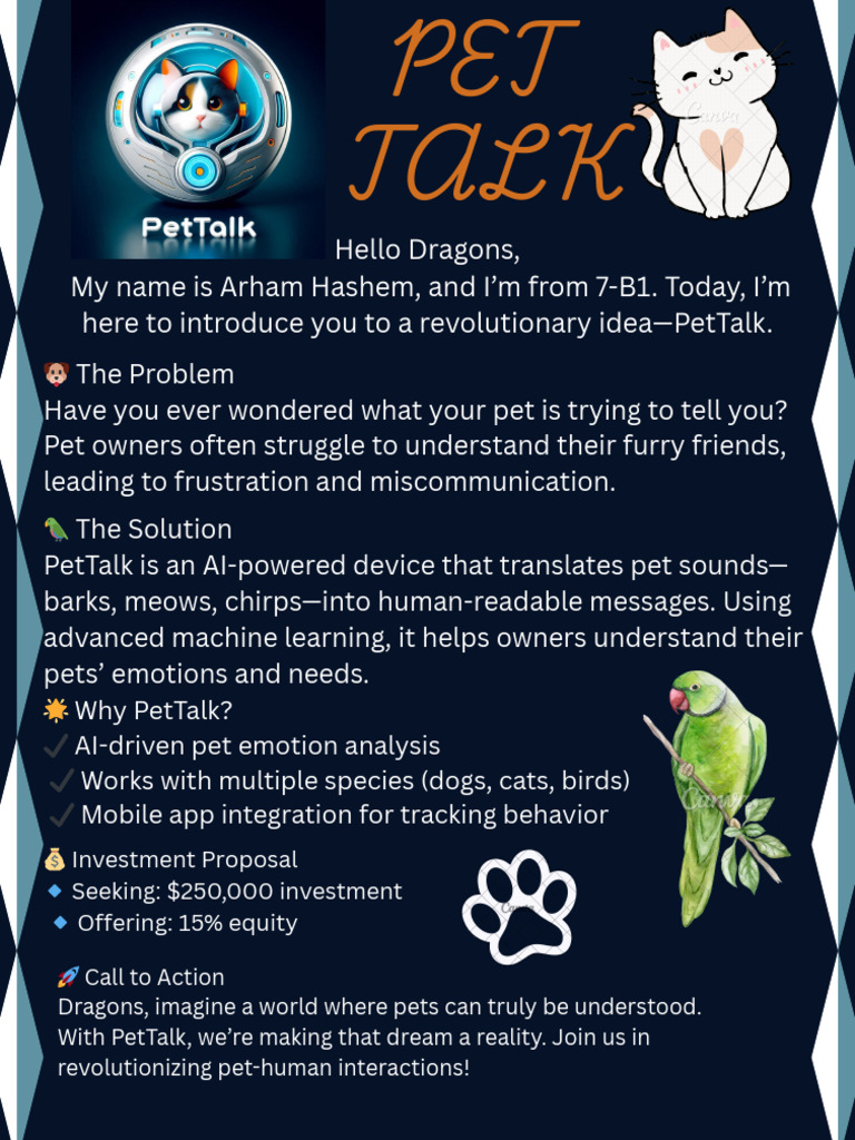 Poster - Your Pet's Best Friend | PDF