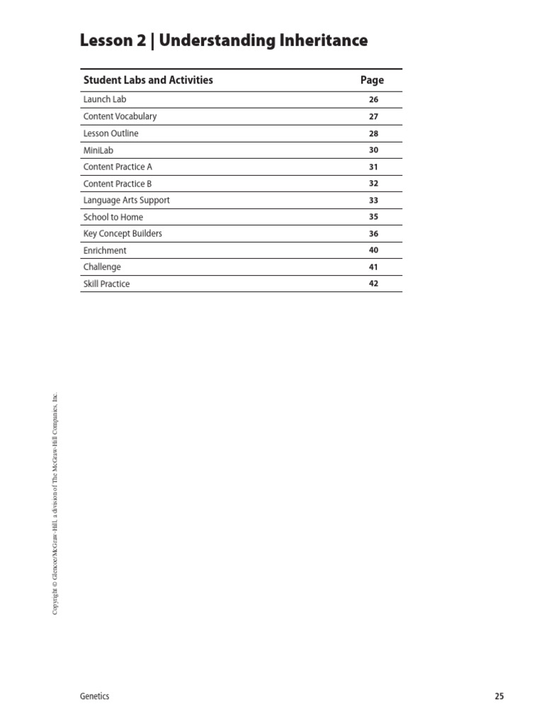 5.2 Understanding Inheritance | PDF | Dominance (Genetics) | Genotype
