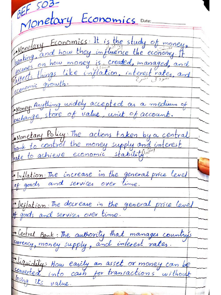 Monetary Economics | PDF