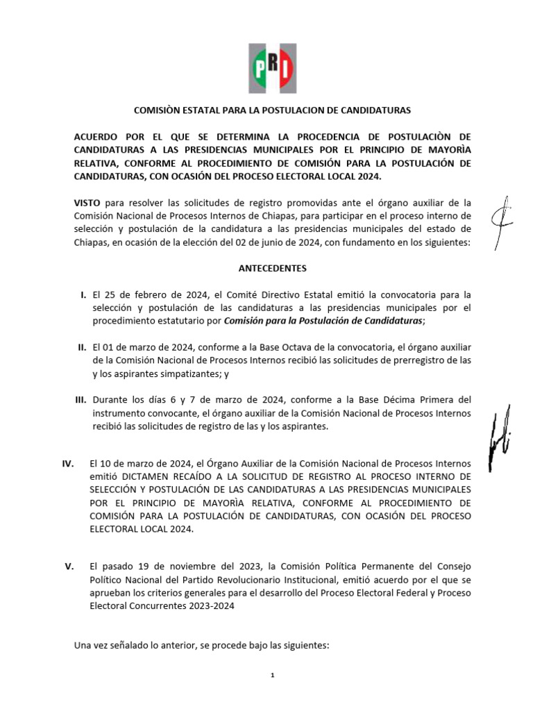 Acuerdo 3 Postulacion Ayuntamientos CEPC 2024 | PDF | Comisión Europea | Regulación