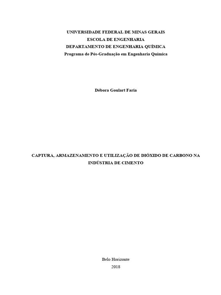Parada Do Cimento | PDF | Cimento | Dióxido de carbono