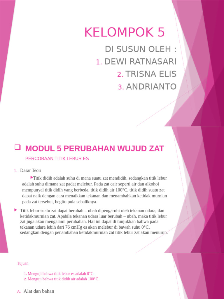 Praktikum Titik Lebur Es | PDF