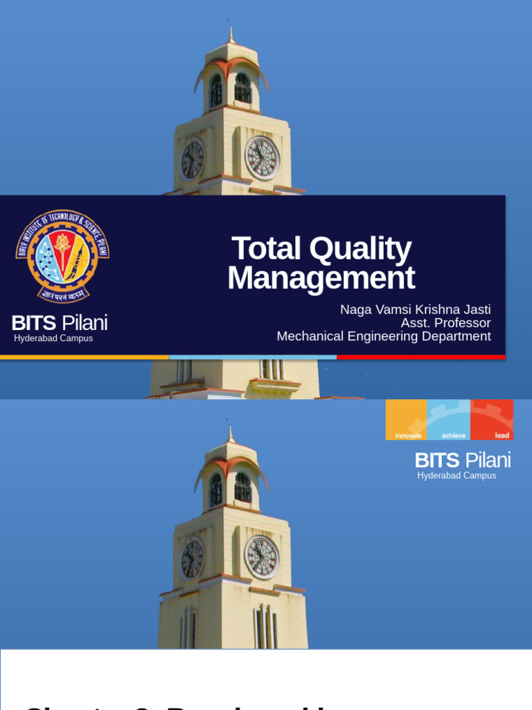 Manufacturing Excellence L13 | PDF | Benchmarking | Quality Management