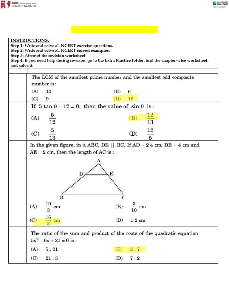 G10 PT1 Revision Answer Key | PDF | Logic | Epistemology