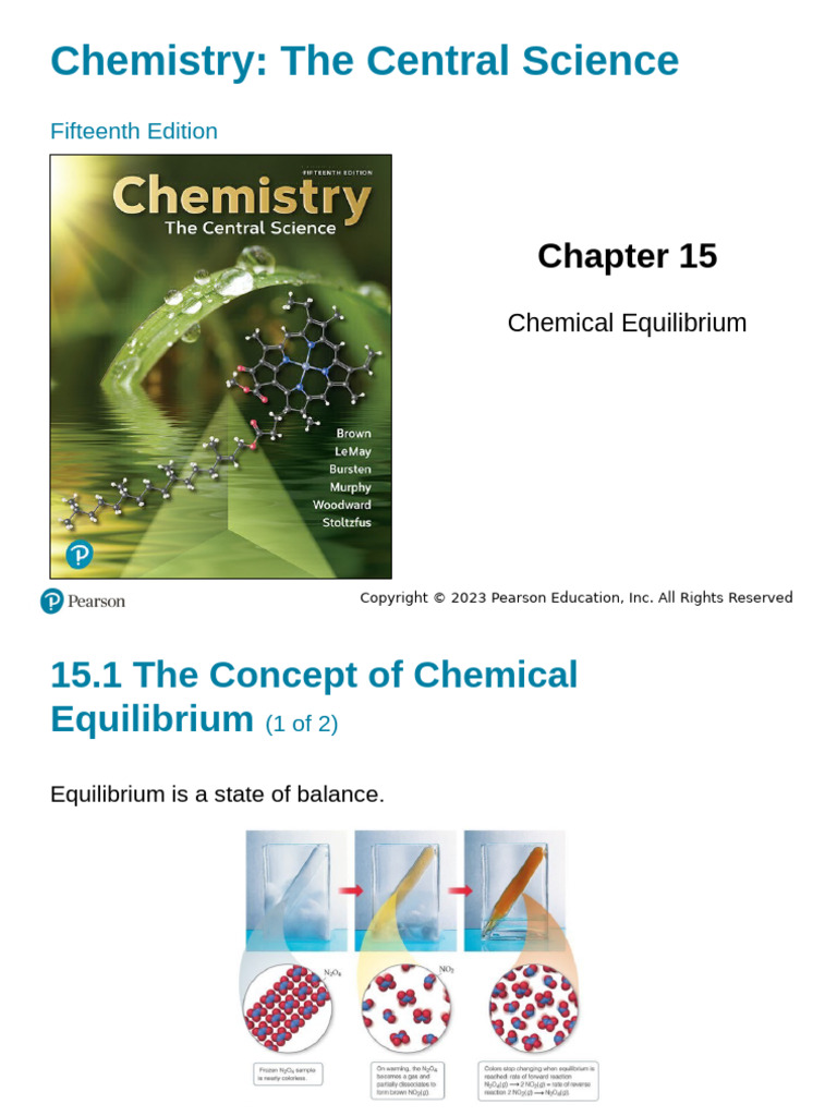 blb15 Chem ch15 Lecture PPT | PDF | Chemical Equilibrium | Chemistry