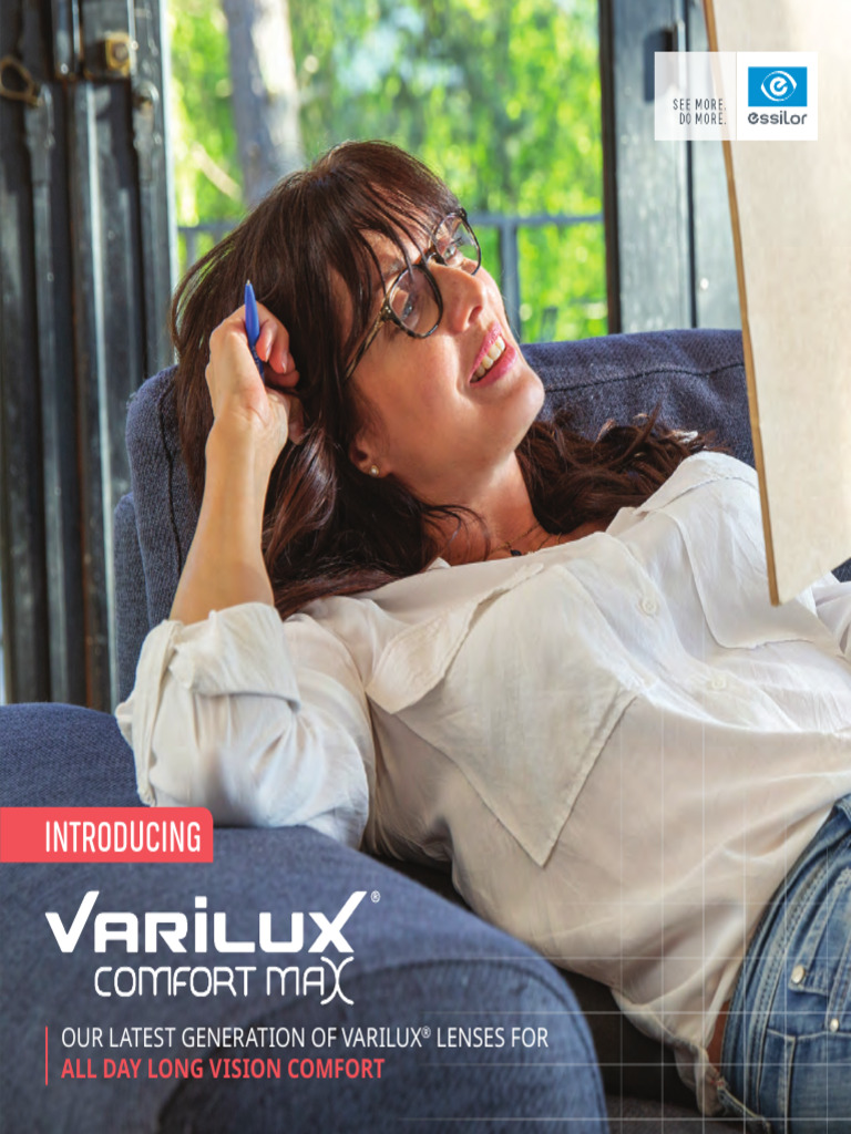 Varilux® Comfort Max Lenses Overview | PDF | Optometry | Lenses