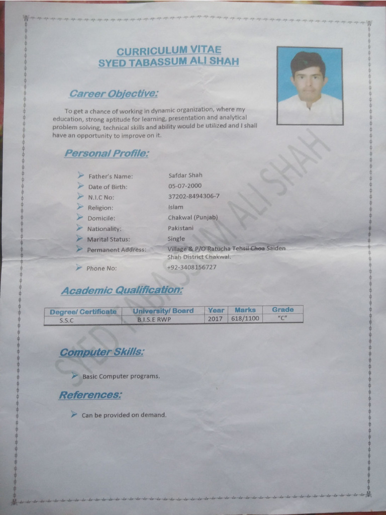 CV | PDF