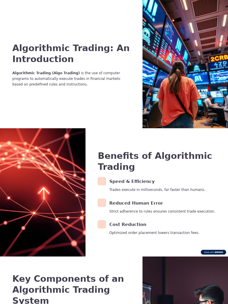 Introduction to Algorithmic Trading | PDF