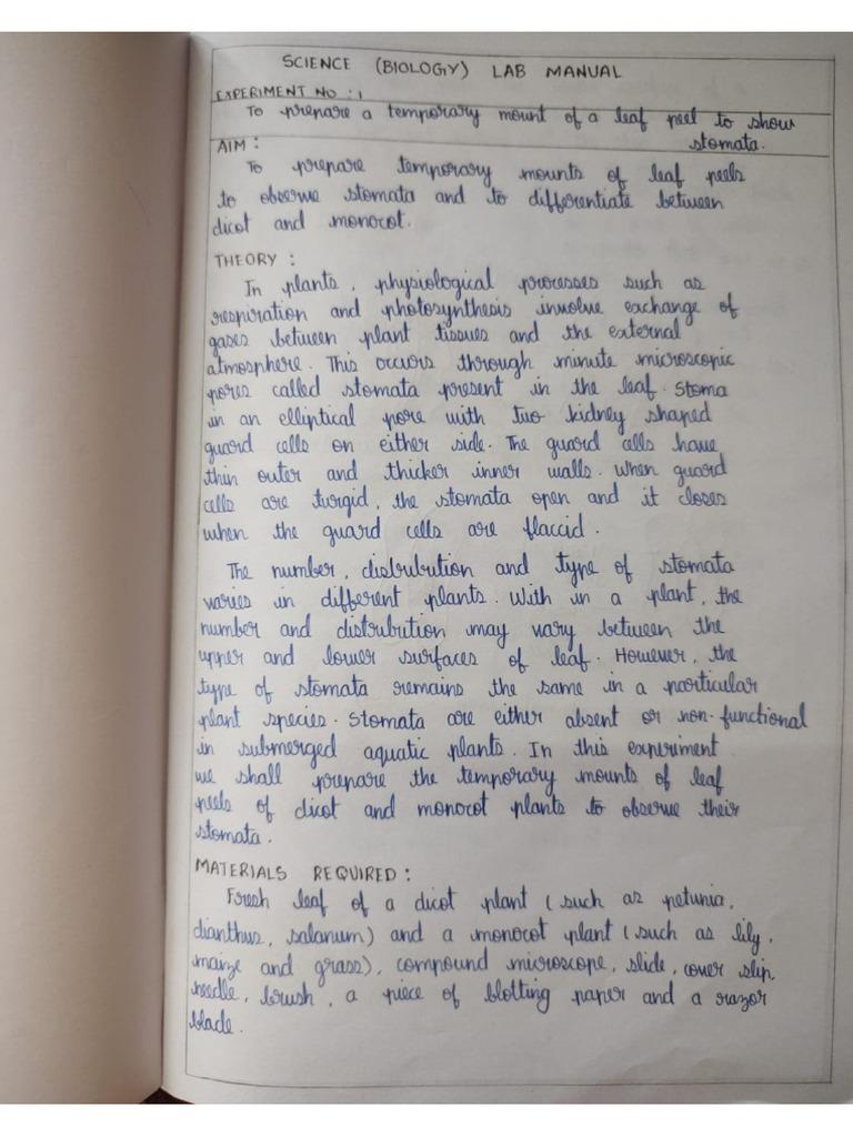 Biology Observation | PDF