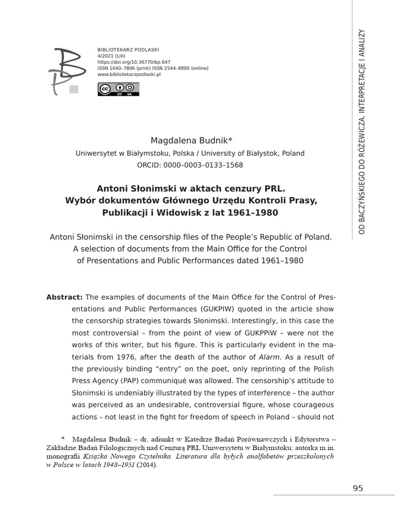 Kamilpilichiewicz,+A06 Magdalena+Budnik | PDF