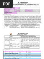 UNIDAD CyT PRIMER GRADO | PDF | Enseñando | Entorno natural