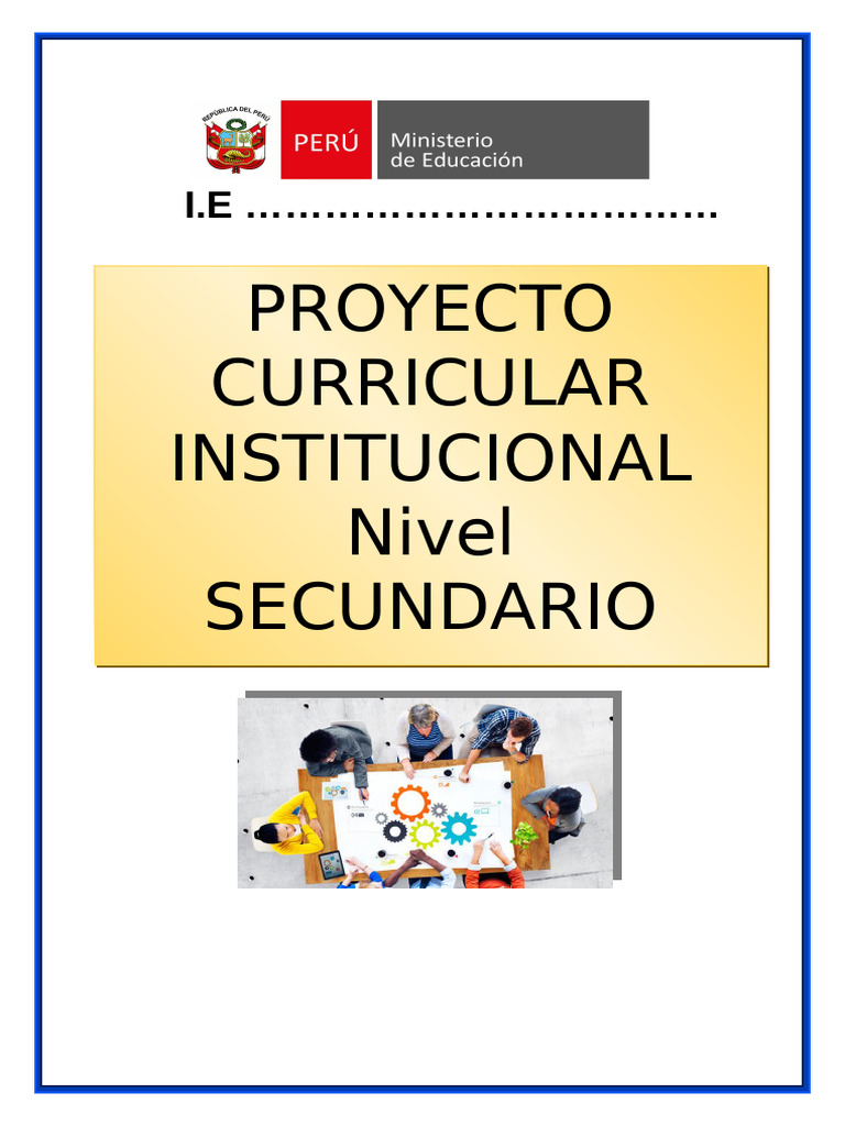 Modelo de Pci Secundaria 2025 | PDF | Evaluación | Aprendizaje