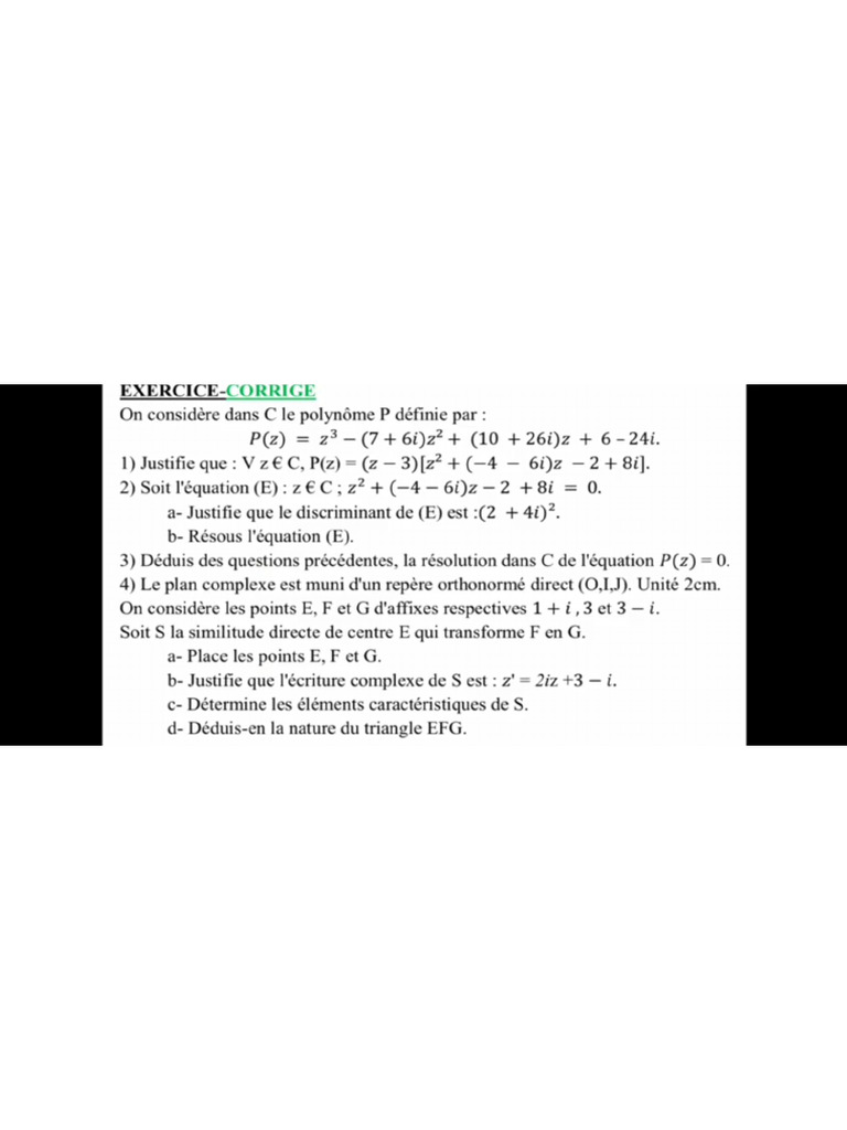 Nombre Complex | PDF