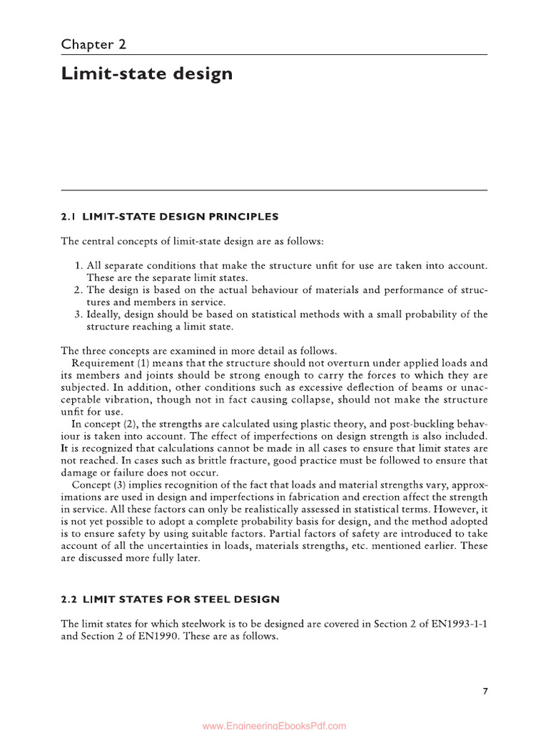Limit State Theory | PDF