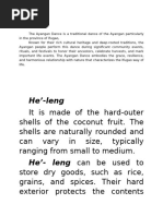 Indigenous Creative Crafts of Ilocos Region and Cordillerappt | PDF ...