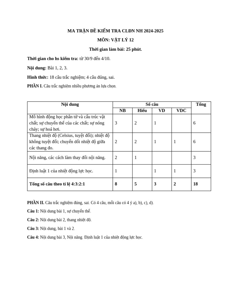 Ma Tran Ktra CLDN 12 NH 24-25 | PDF