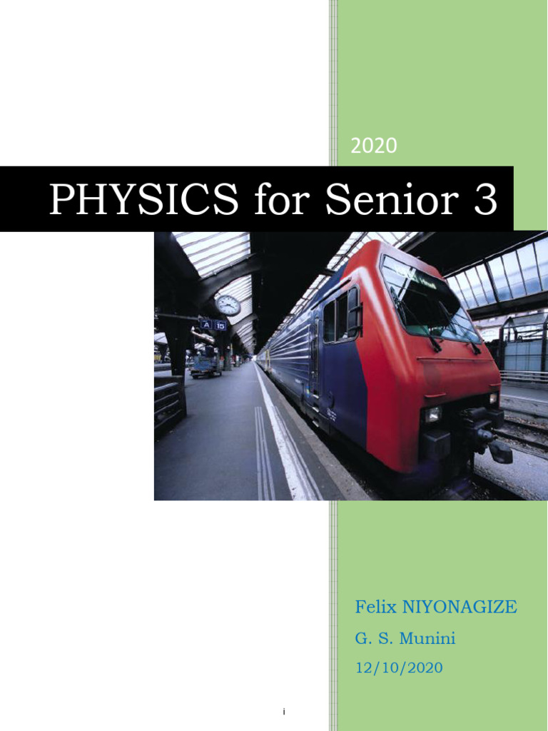 Notes-of-Phy-S3 | PDF | Force | Momentum