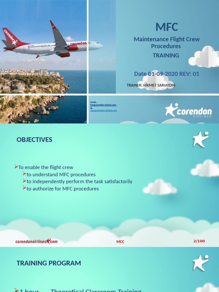 Maintenance Flight Crew Procedures TRAINING | PDF | Cockpit | Brake