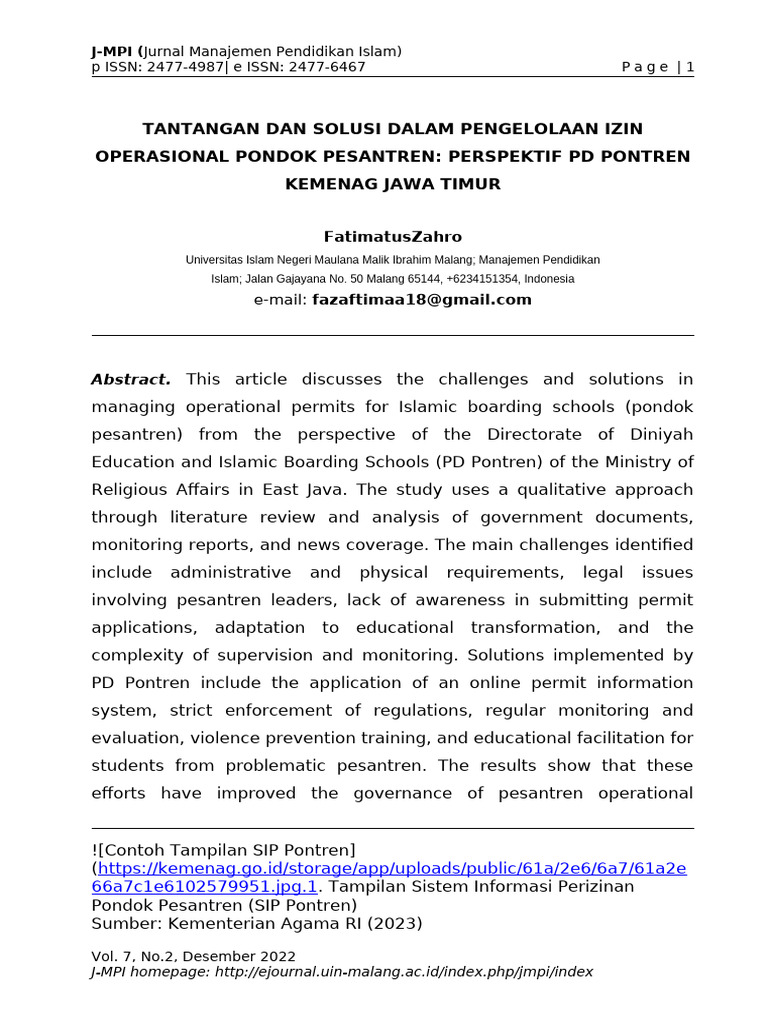 JMPI Template 2022 Juni C | PDF