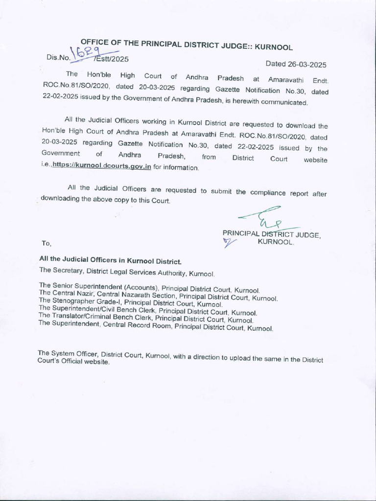 Andhra Vulnerable Witness Guidelines | PDF