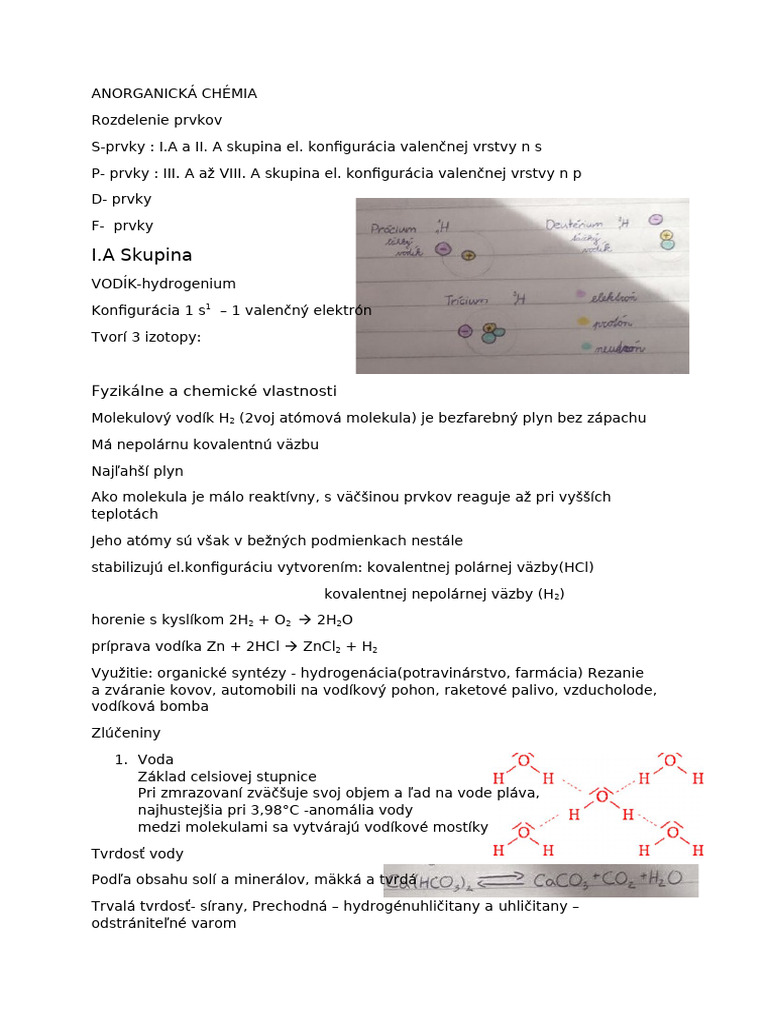 Anorganická Chémia | PDF