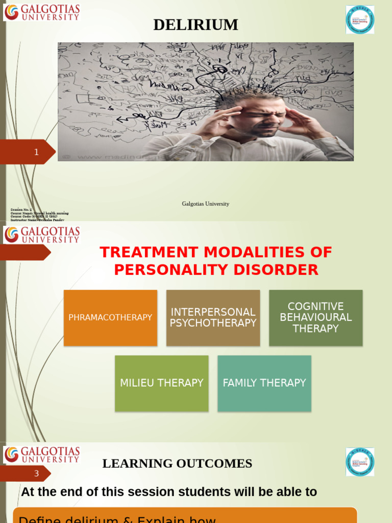 Understanding Delirium: Types and Causes | PDF | Dementia | Mental Disorder